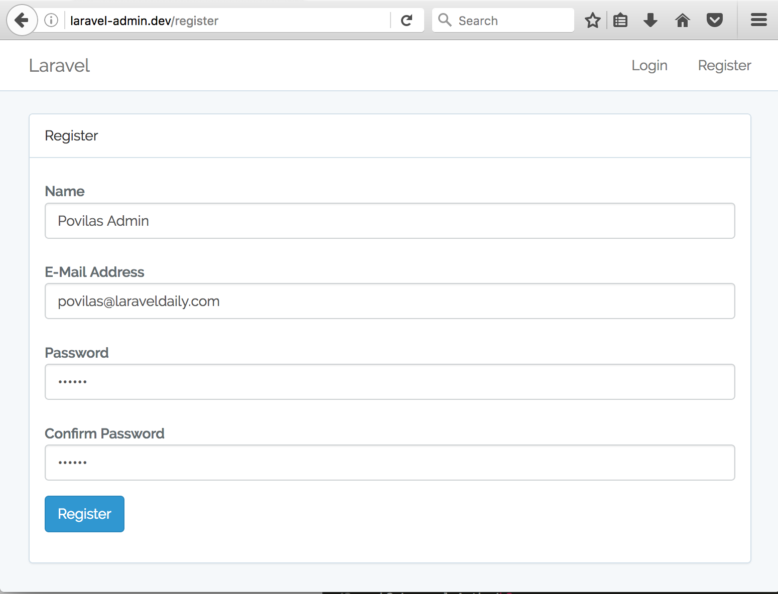 Lesson 1 Laravel And Default Auth Quick Admin Panel 6550