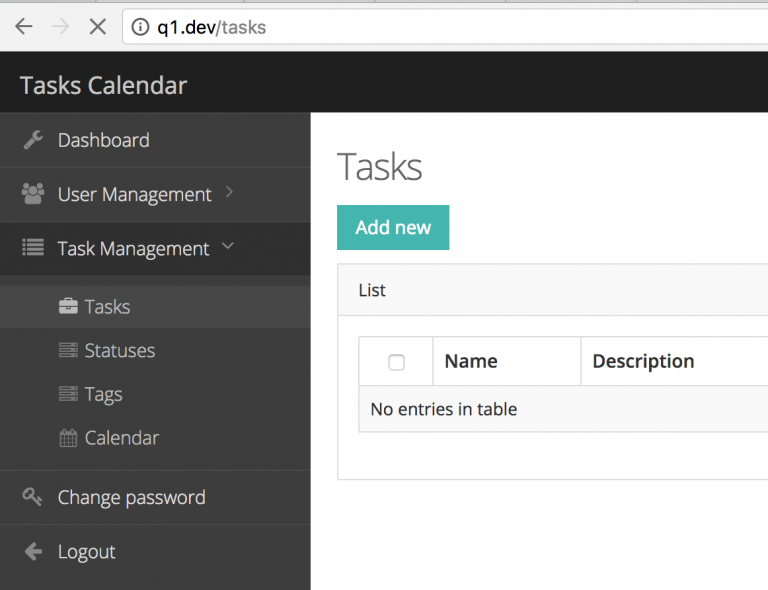 Tasks Calendar with Laravel + FullCalendar + QuickAdminPanel – Quick Admin Panel