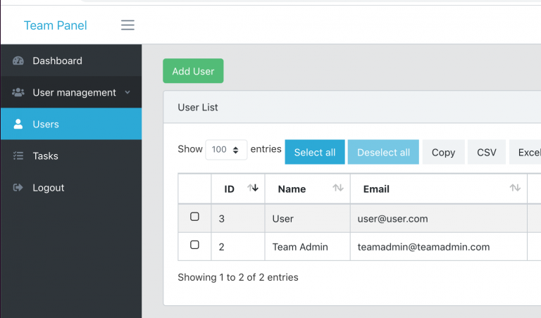 Teams Multi-Tenancy: Add “Team Admin” to Manage Users – Quick Admin Panel